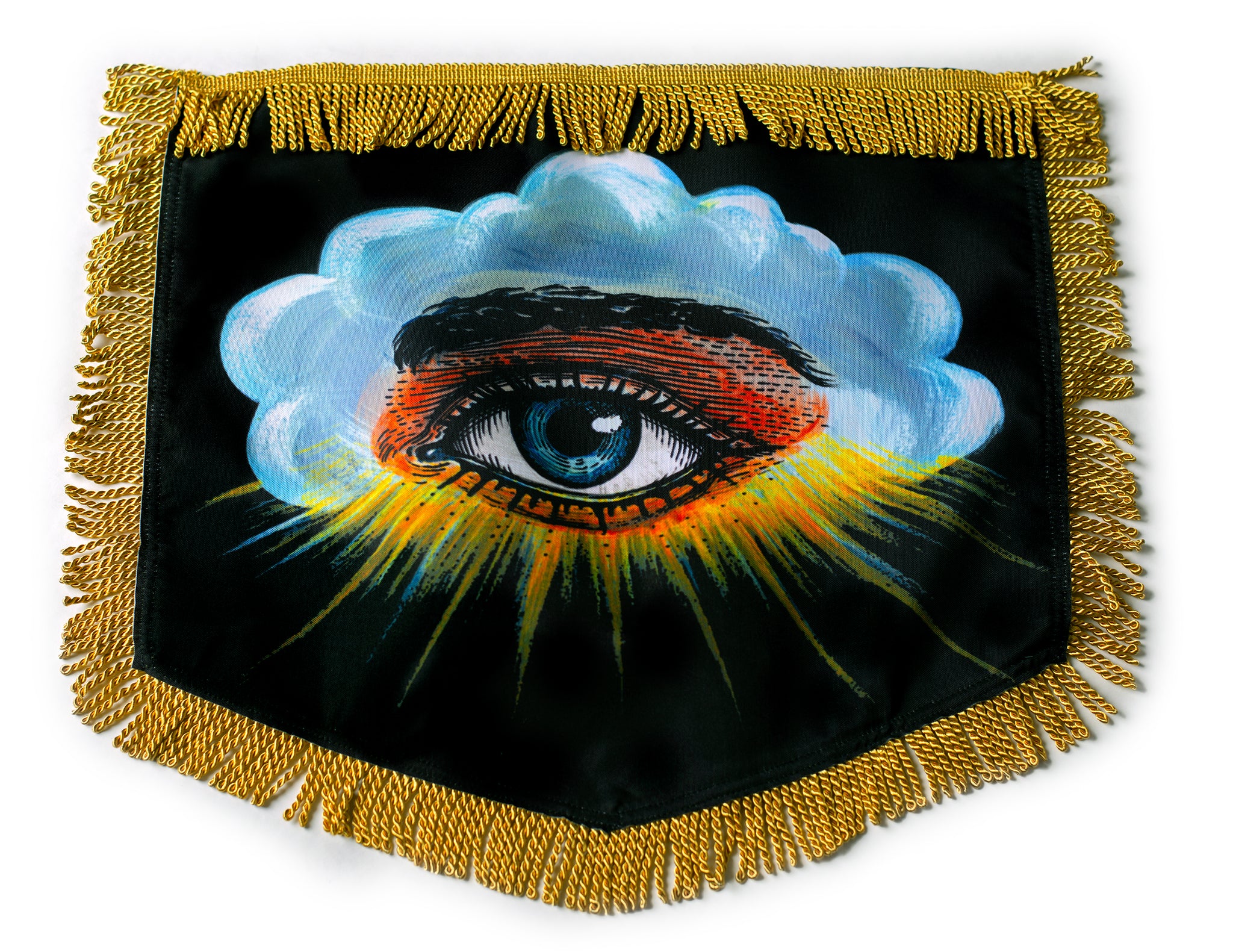 All Seeing Eye Banner – Yellow Beak Press