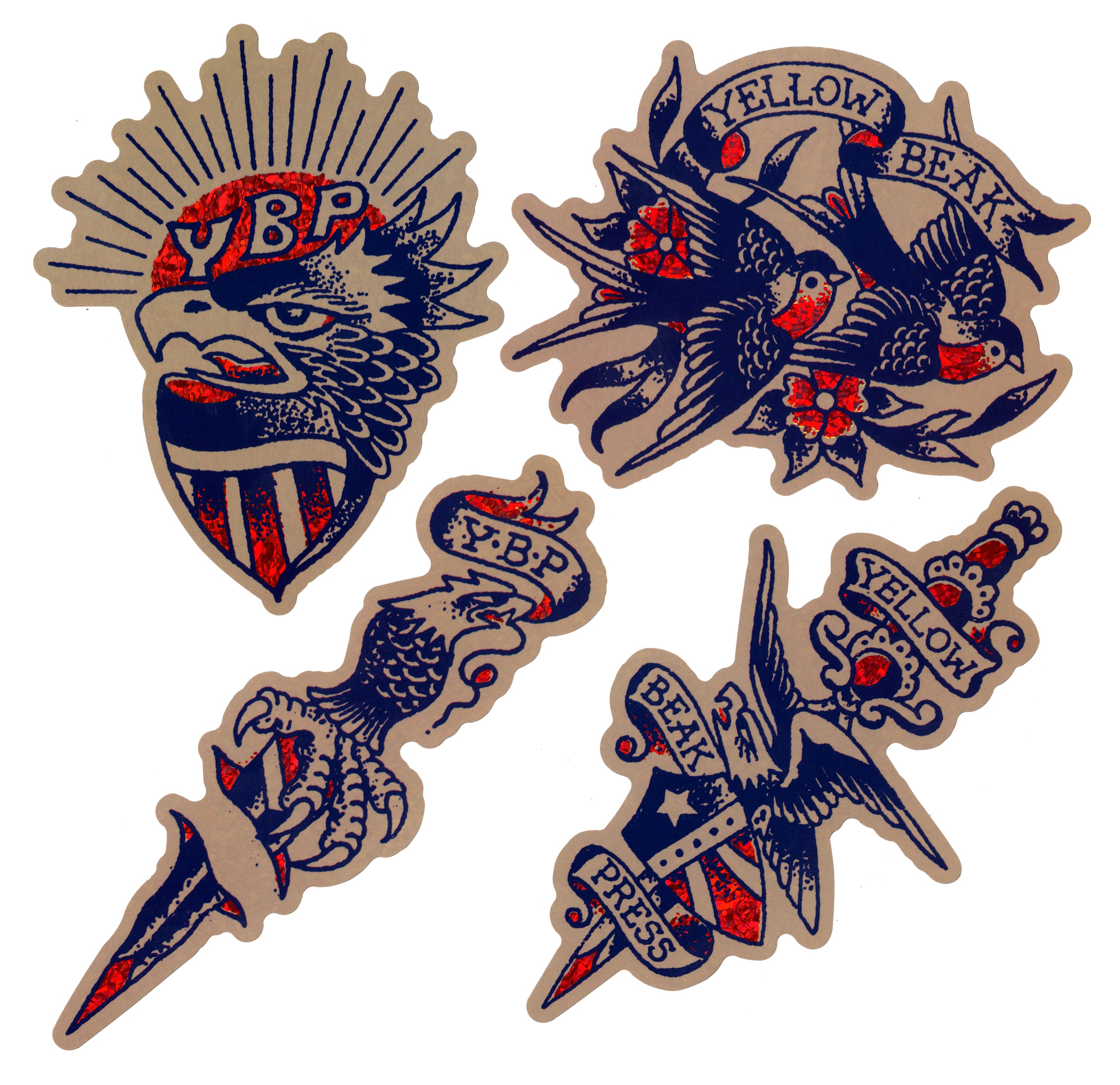YBP Sticker Pack – Yellow Beak Press