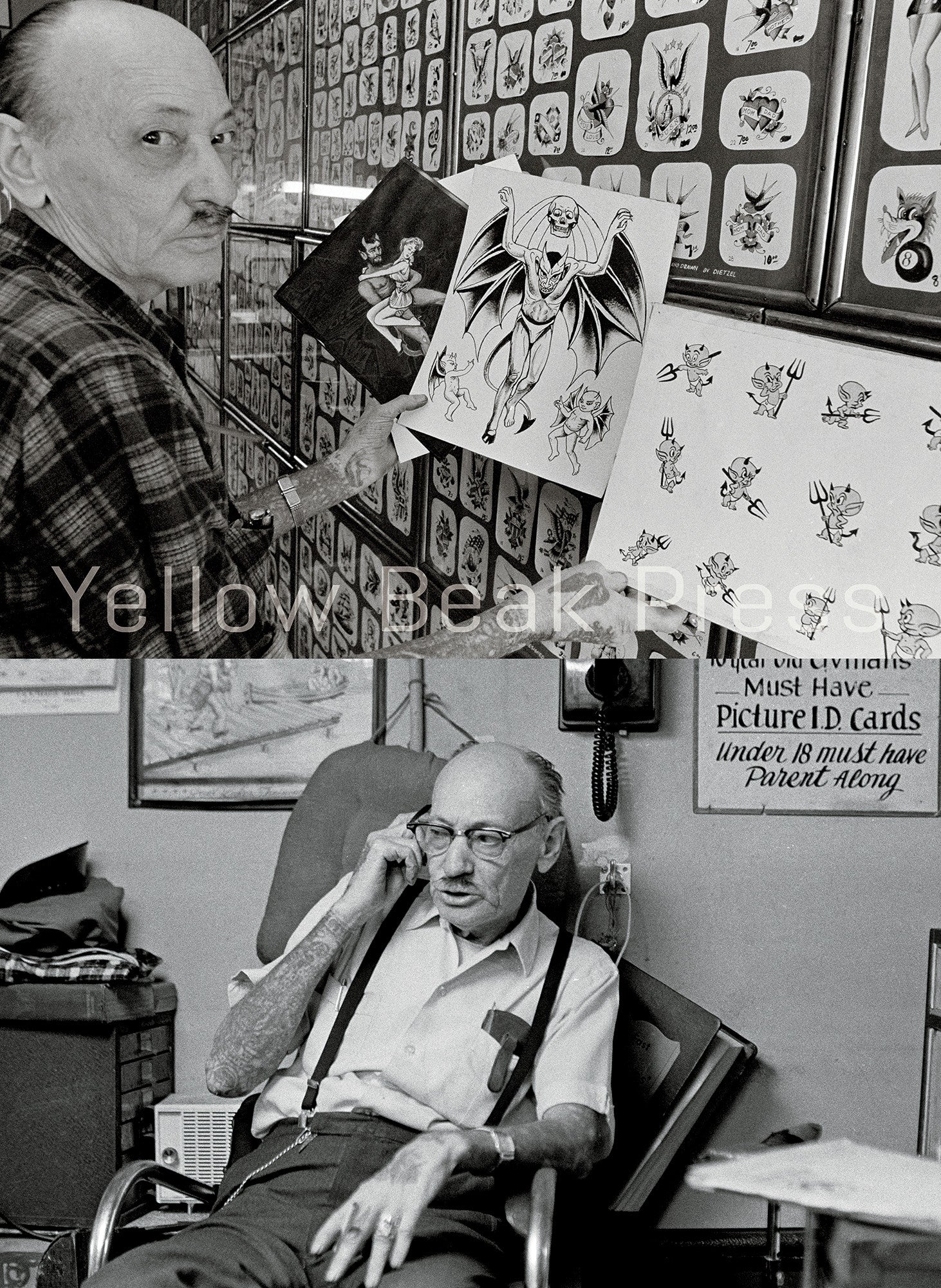 Vintage Gib "Tatts" Thomas Photo Poster Print Set – Yellow Beak Press