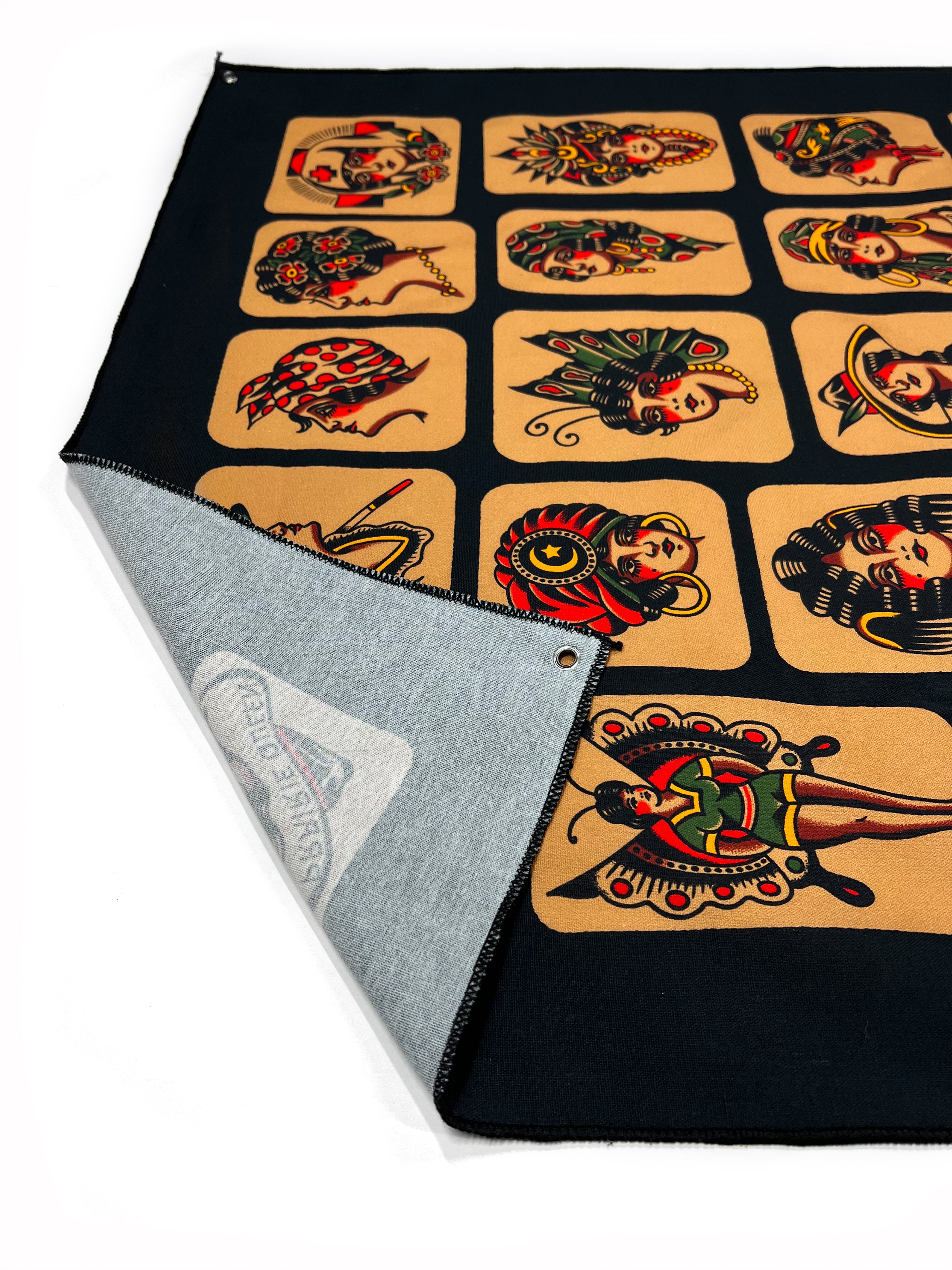 Percy Waters Girl Head Tapestry – Yellow Beak Press